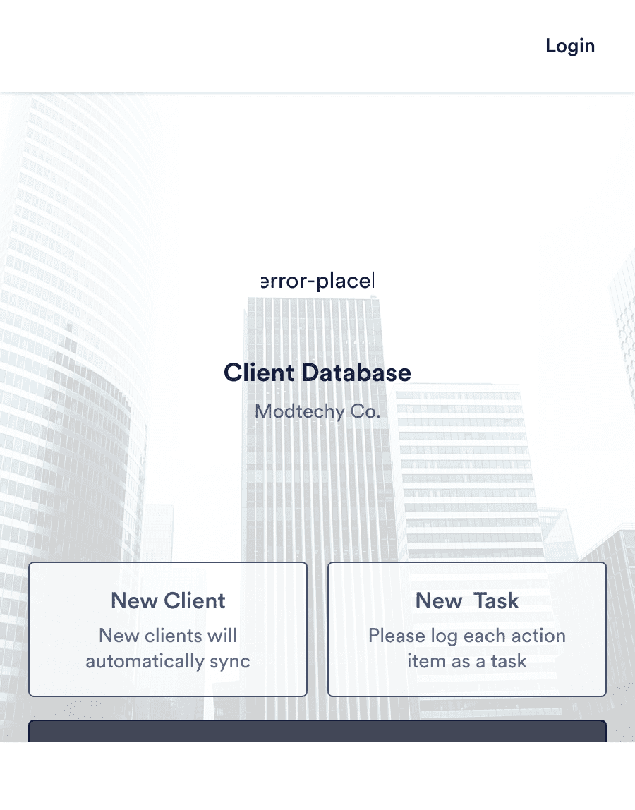 Client Record App Template | Jotform
