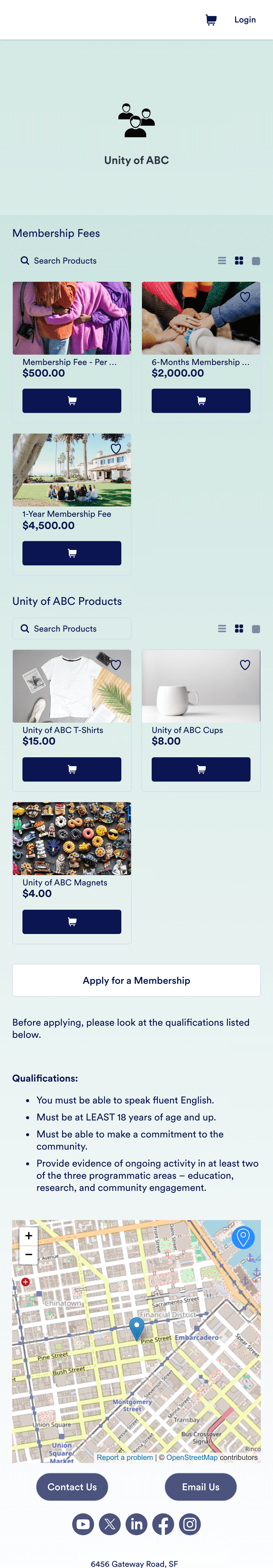 Community Membership App Template | Jotform