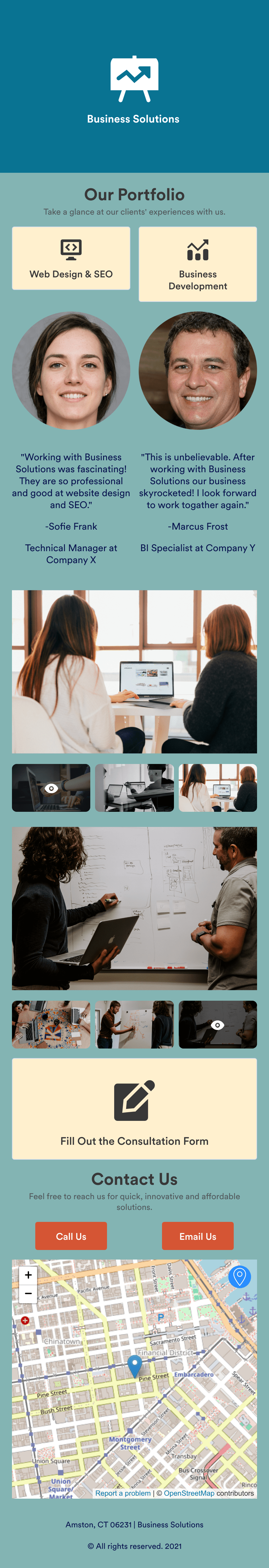 Consultation App Template | Jotform