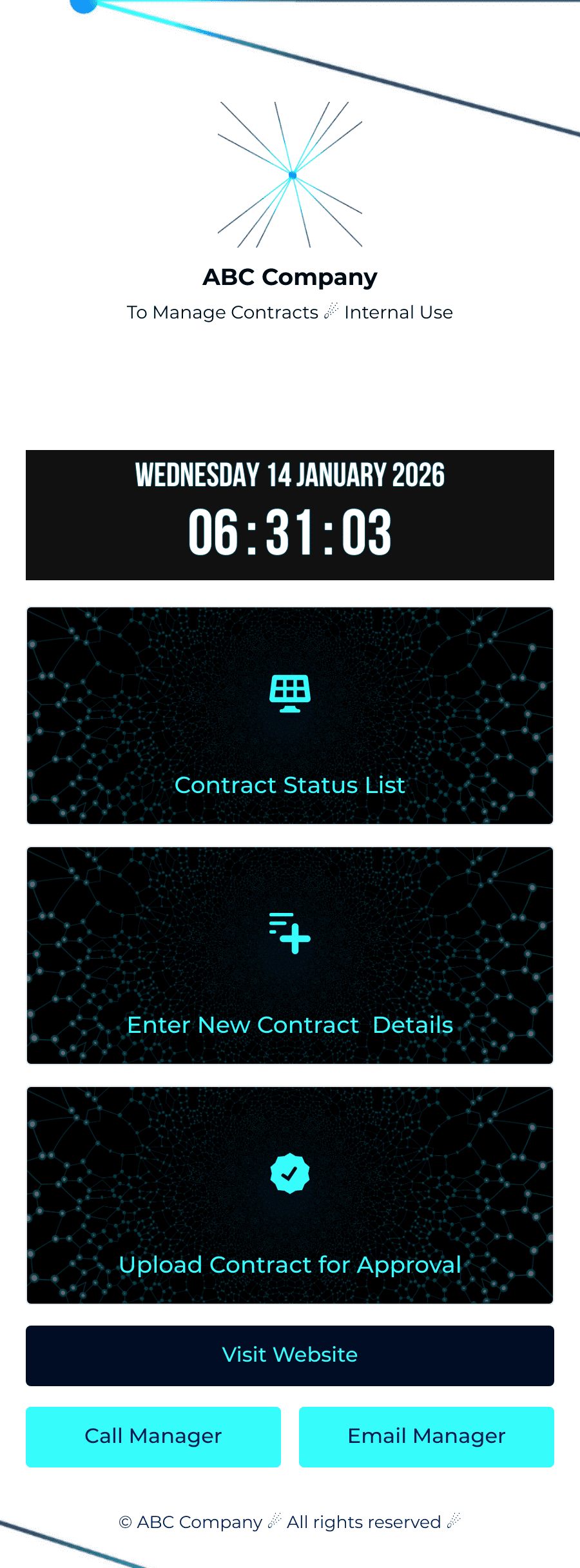 Contract App Template | Jotform