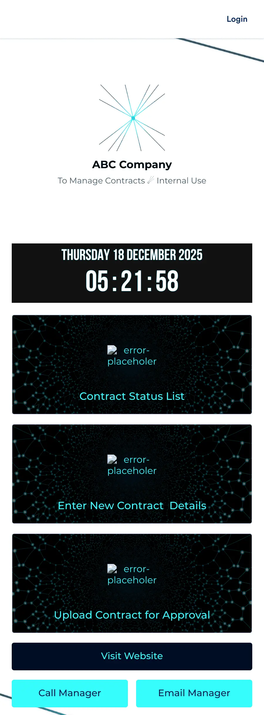 Contract App Template | Jotform