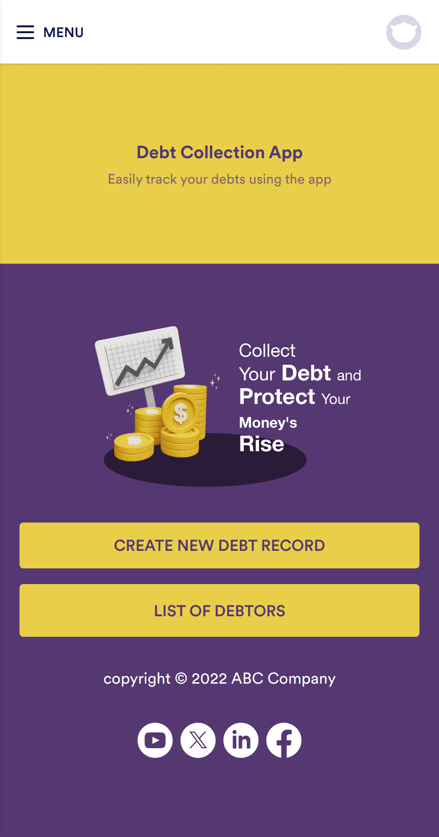Debt Collection App Template | Jotform