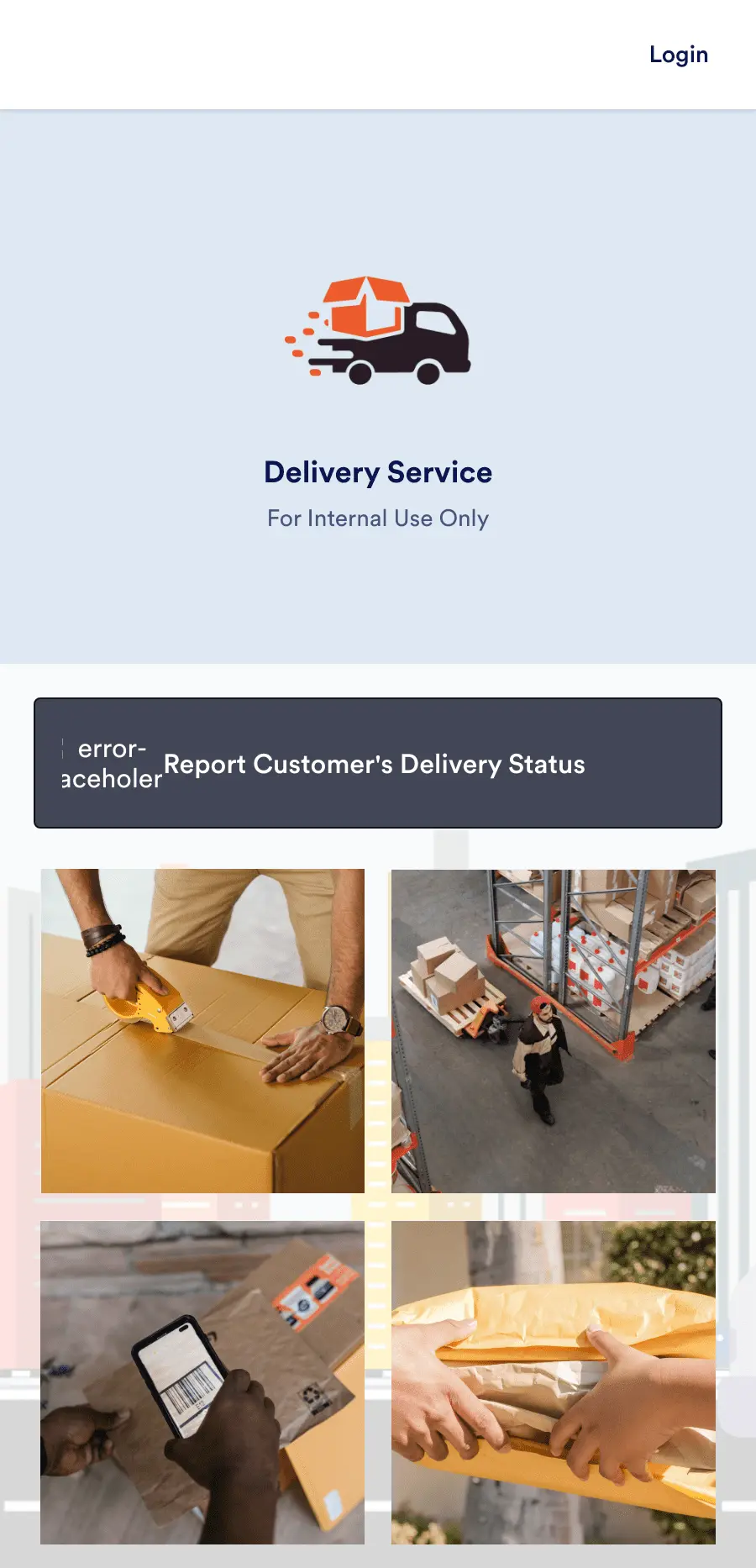 Delivery Schedule App Template | Jotform