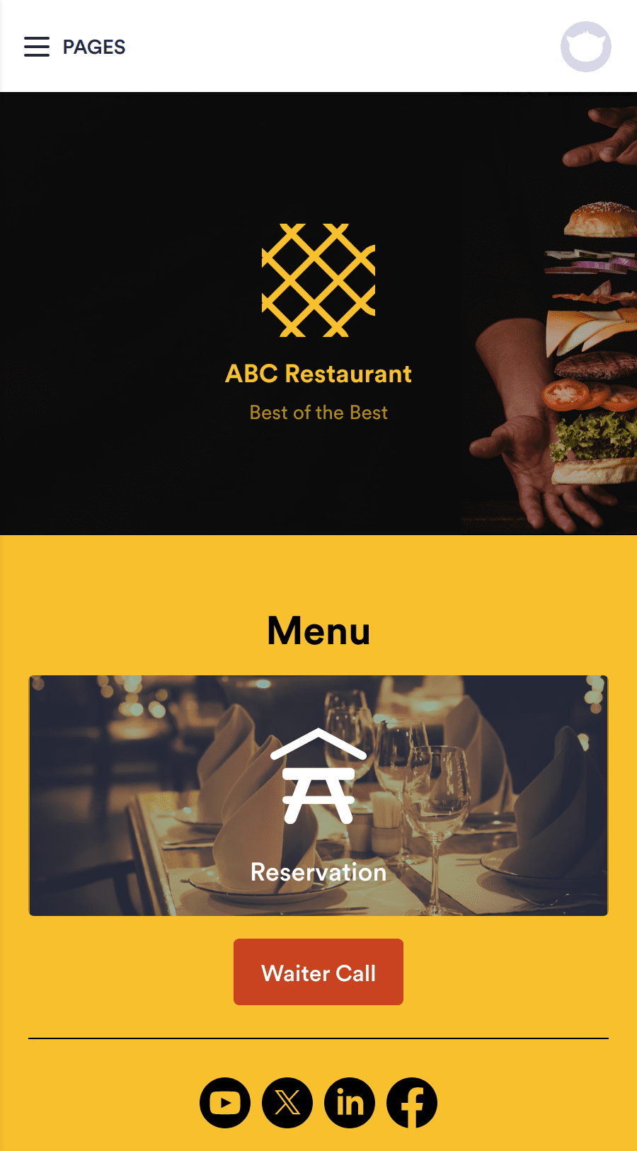 Digital Menu App Template | Jotform