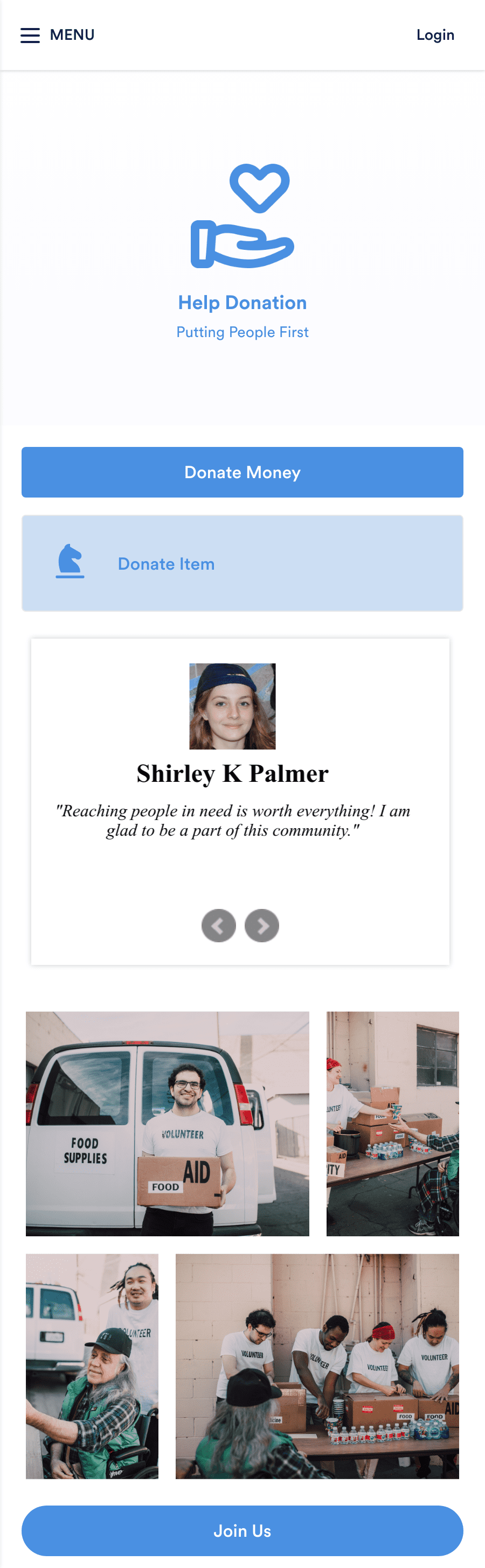Donation App Template | Jotform