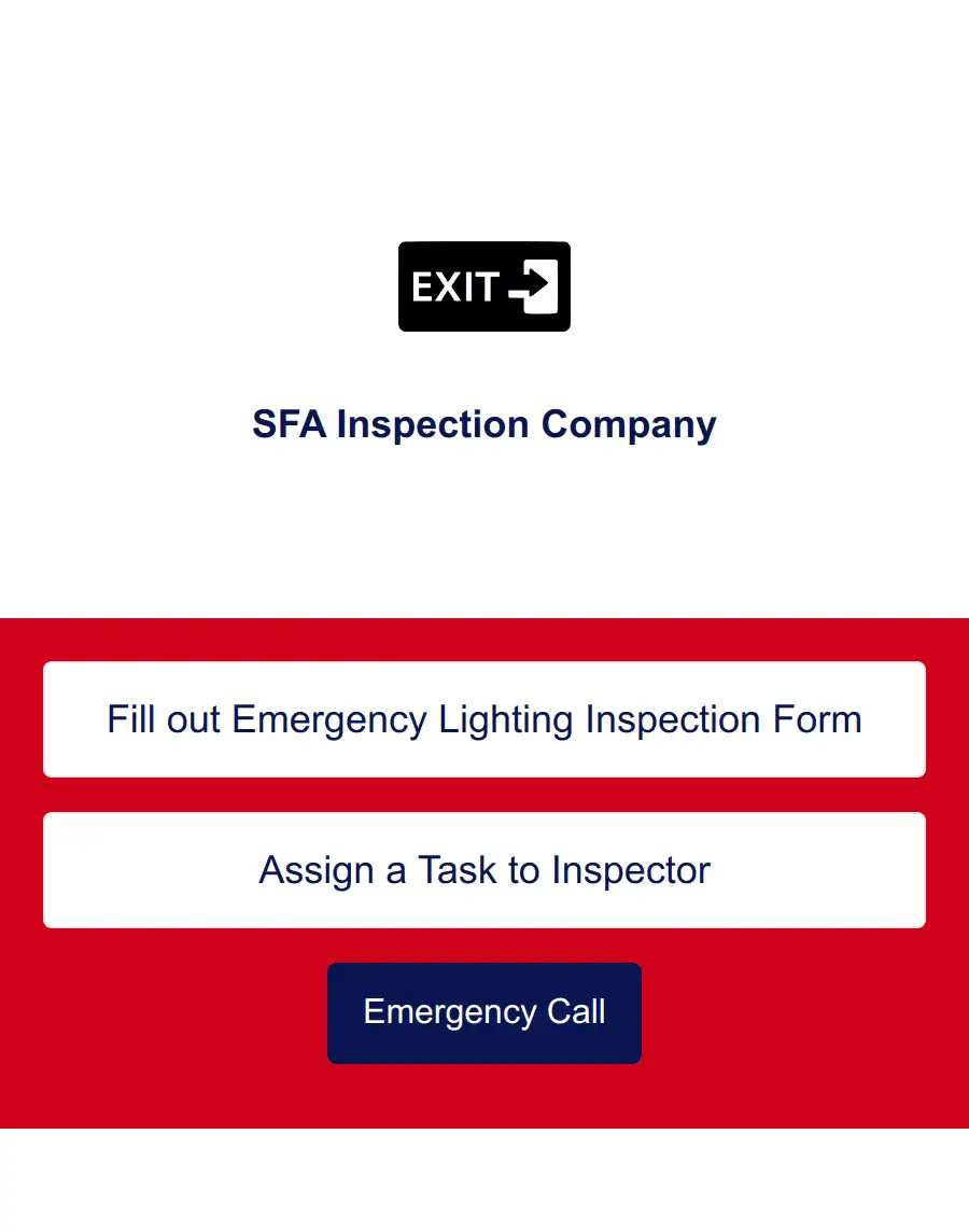 Emergency Lighting Inspection Template | Jotform