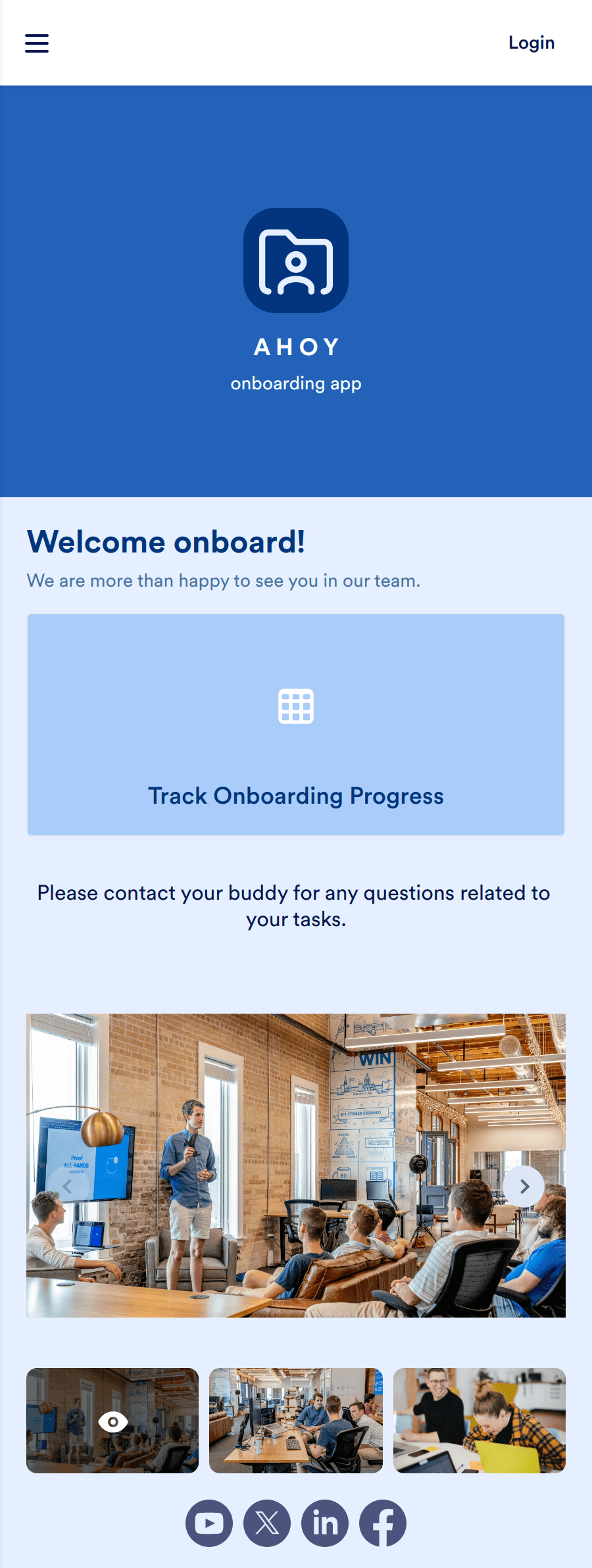 Employee Onboarding App Template | Jotform