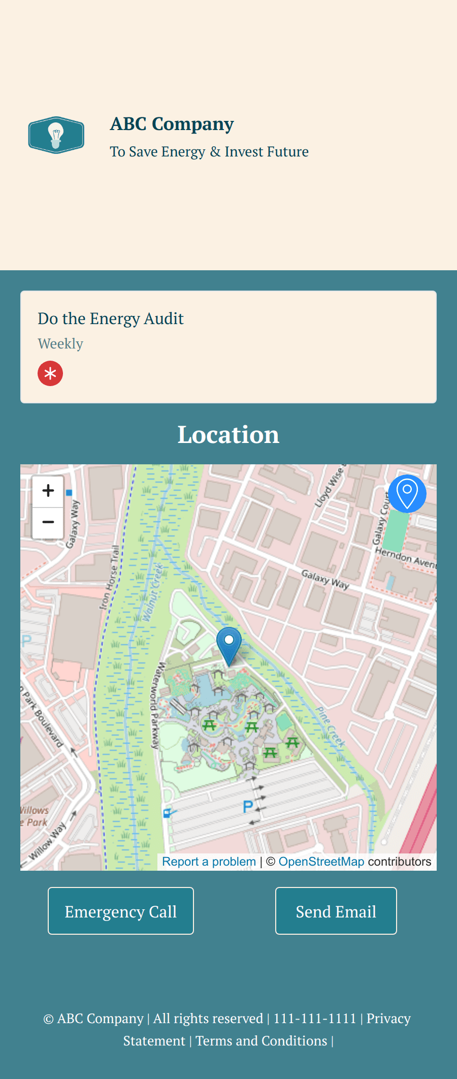 Energy Audit App Template | Jotform