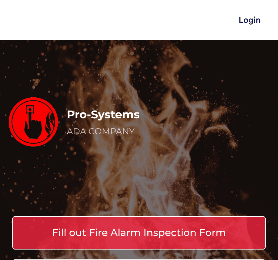 Fire Alarm Report App Template | Jotform