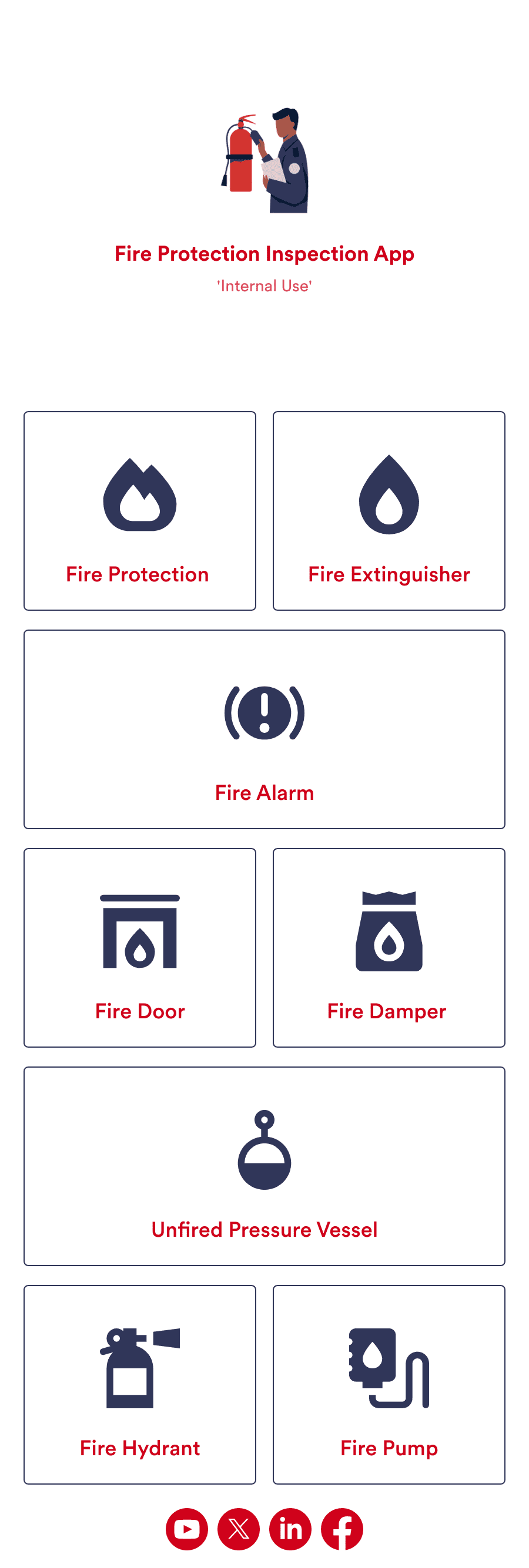 Fire Protection Inspection App Template | Jotform