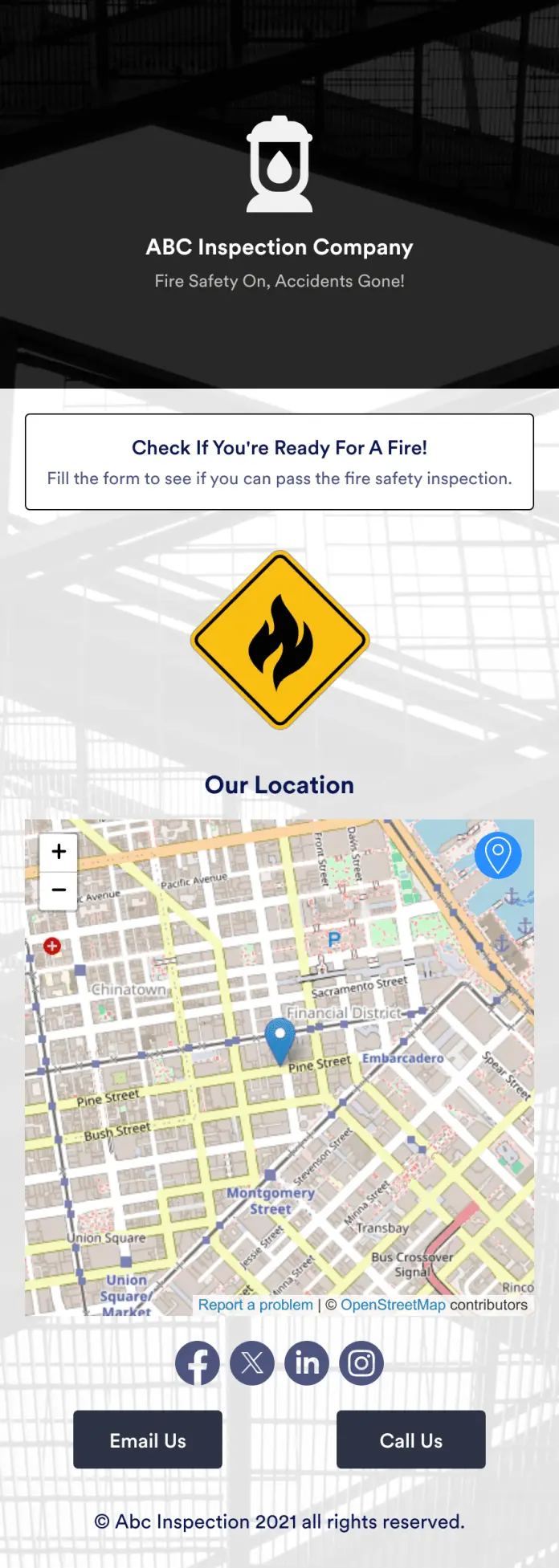 Fire Risk Assessment App Template | Jotform App Builder