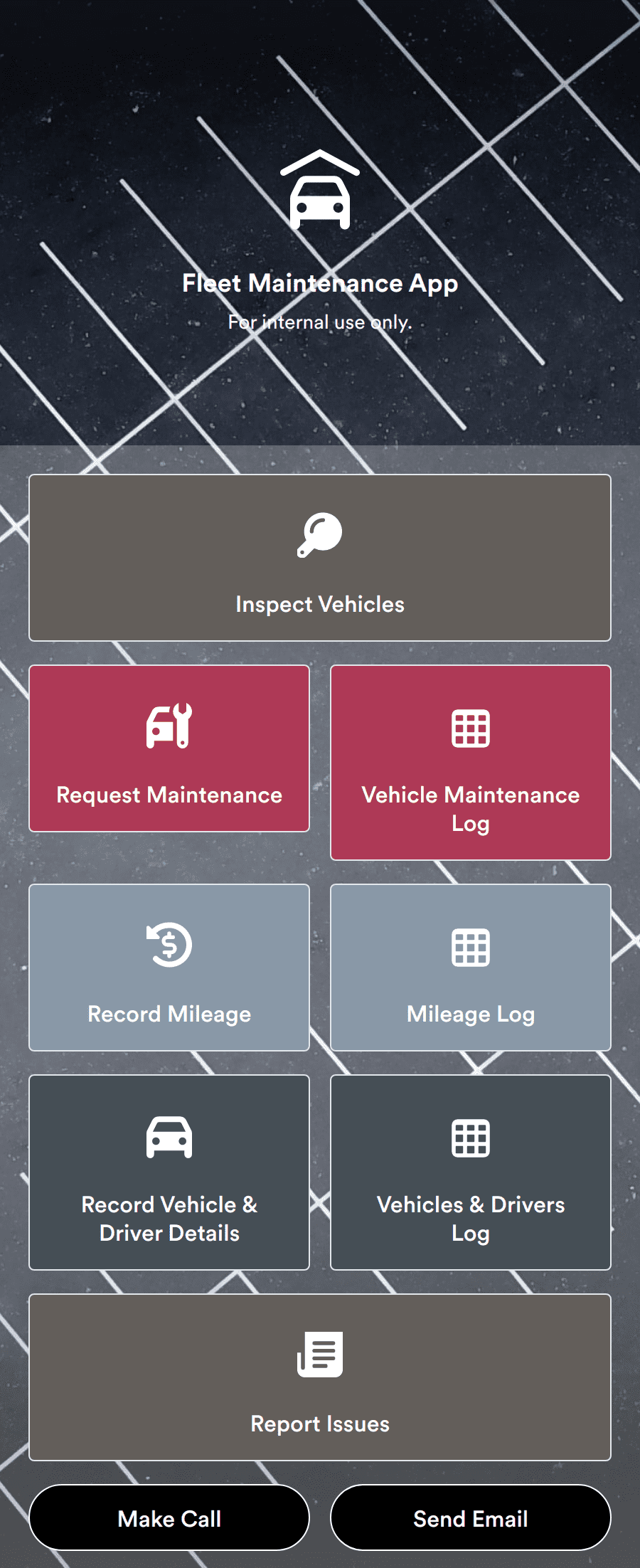 Fleet Maintenance App Template | Jotform