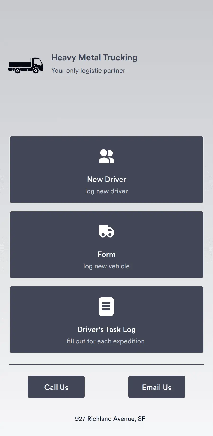 Fleet Management App Template | Jotform