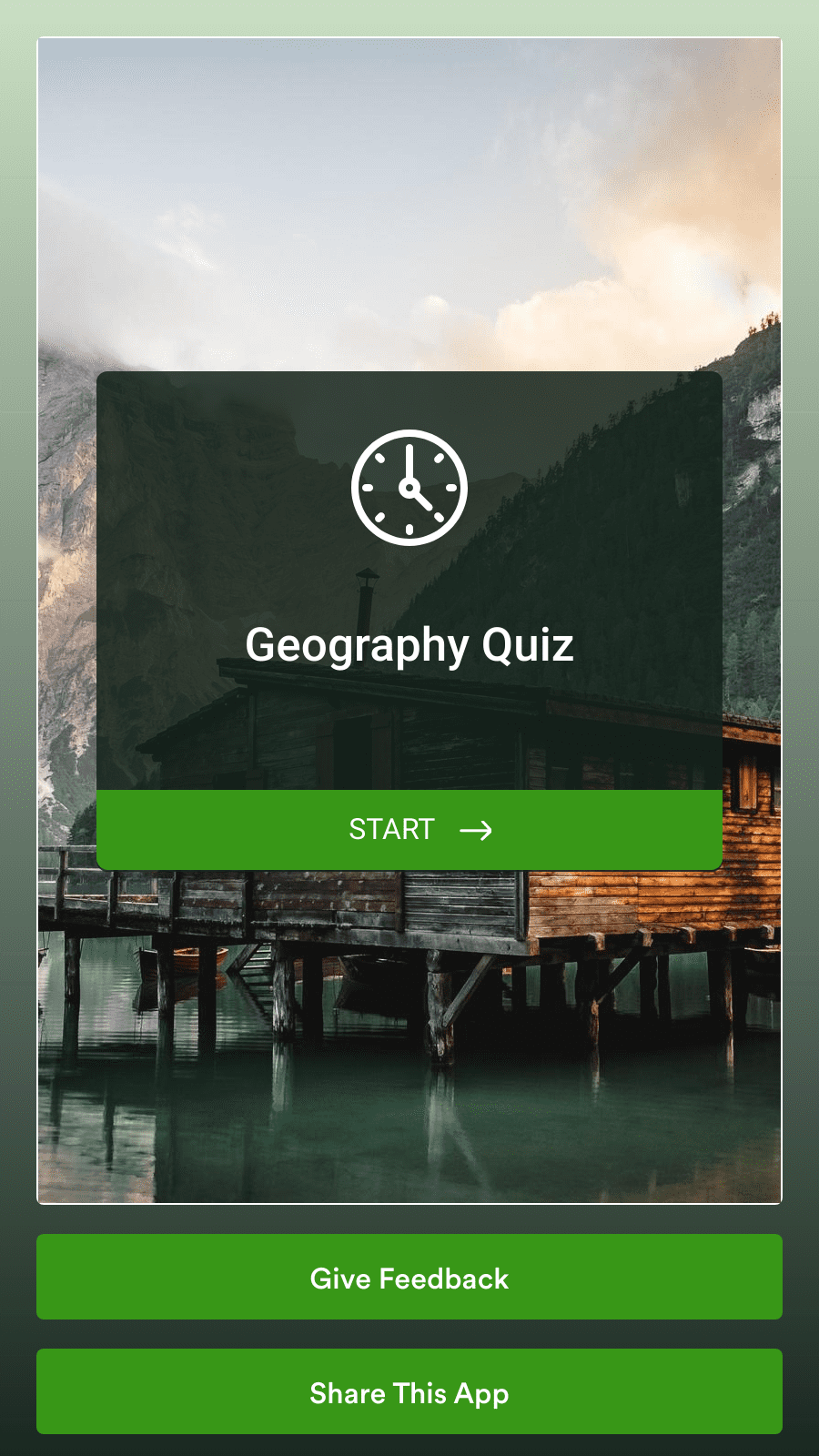 Geography Quiz App Template | Jotform