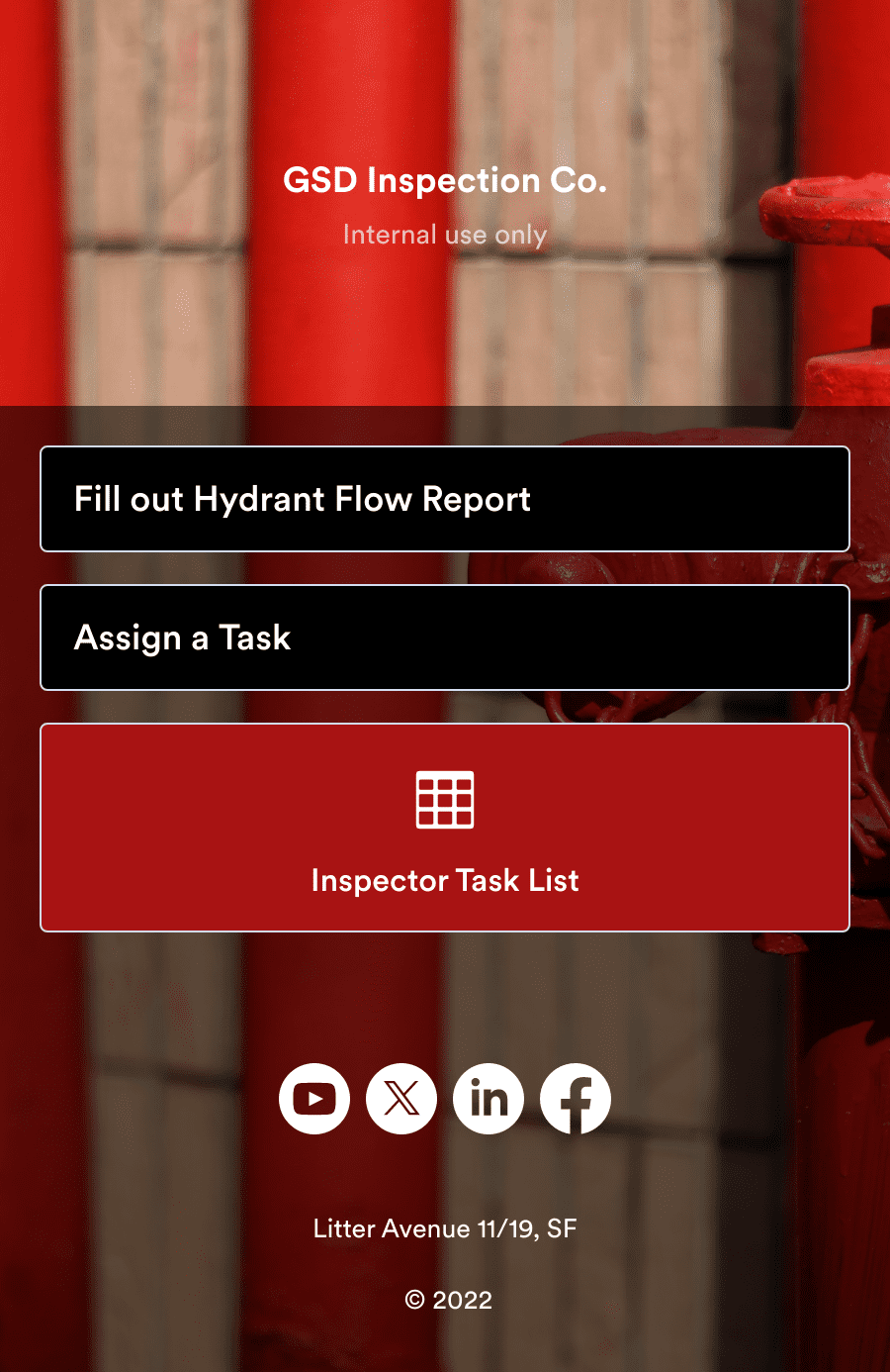 Hydrant Flow Inspection Software Template | Jotform