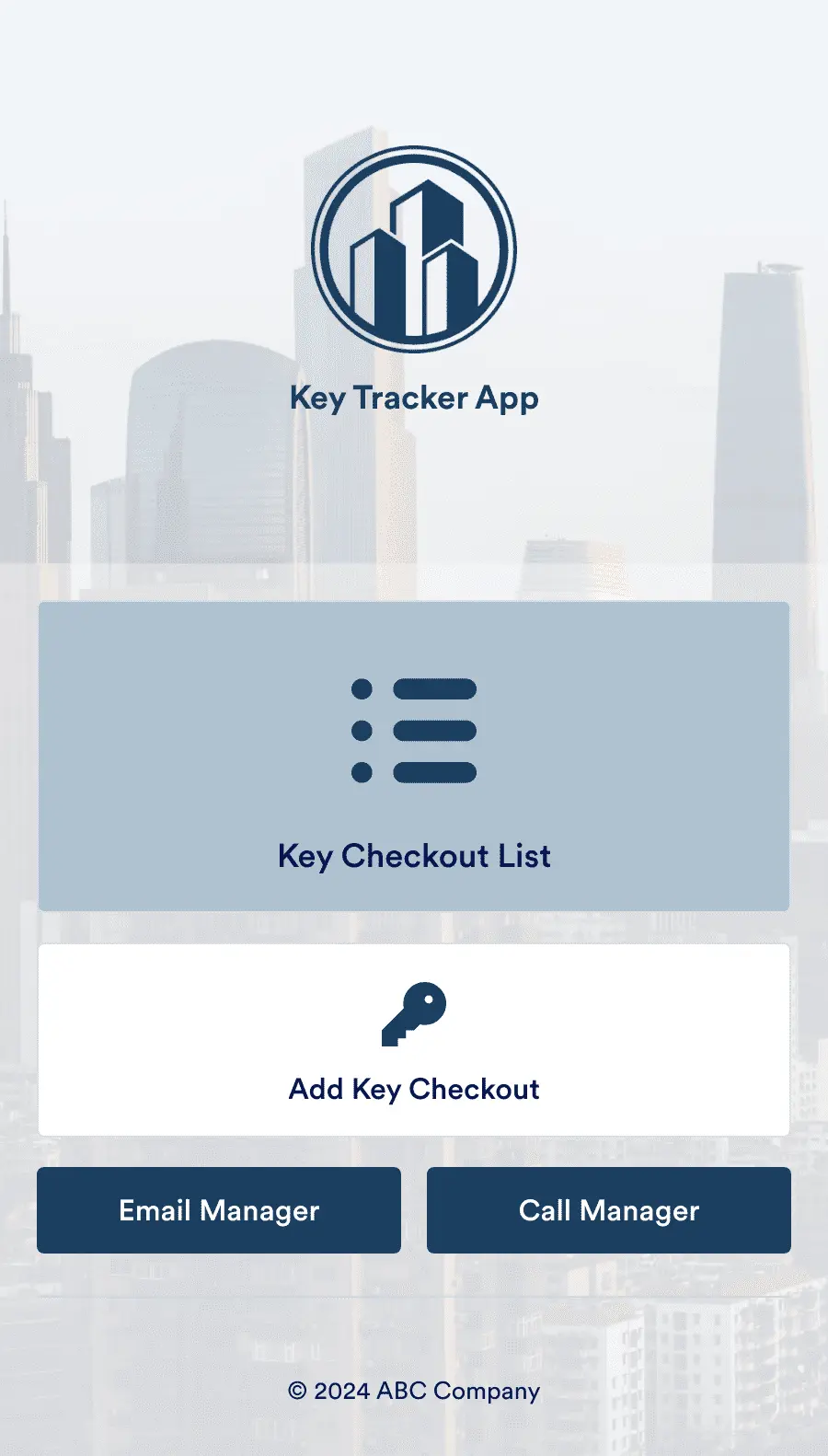 Key Tracker App Template | Jotform