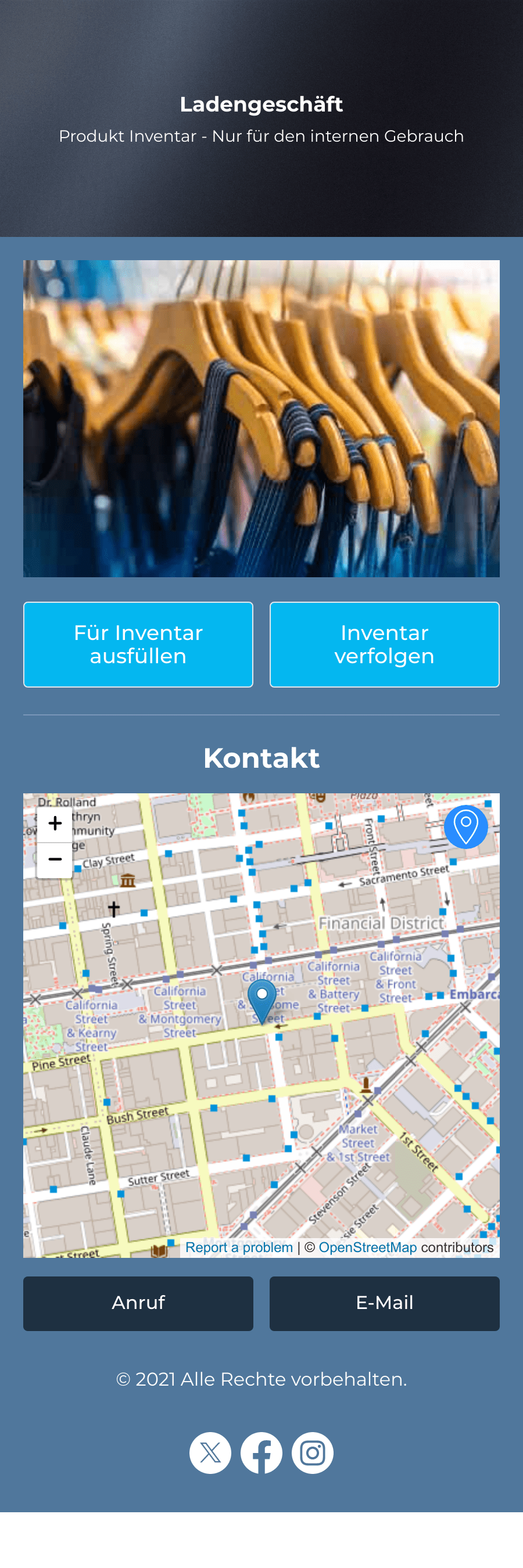 Laden Inventar App Vorlage | Jotform
