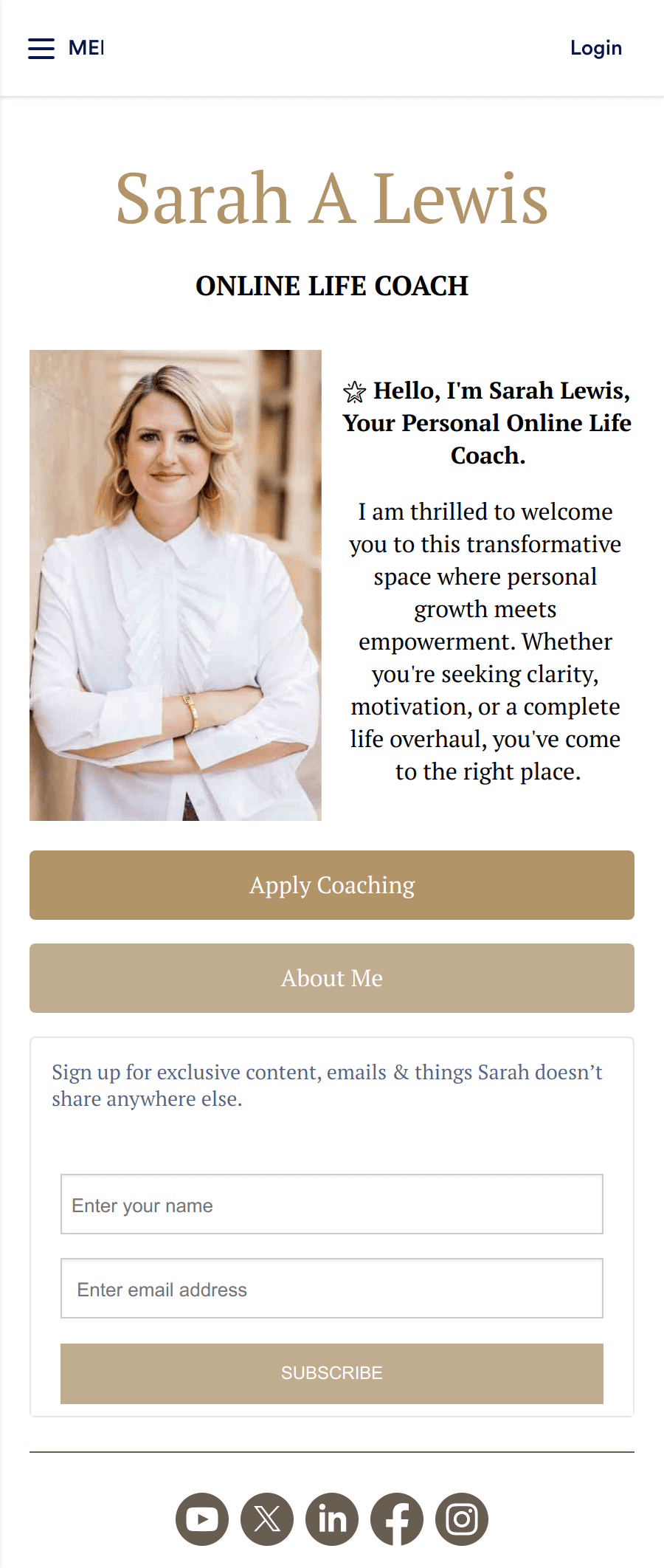 Life Coach App Template | Jotform