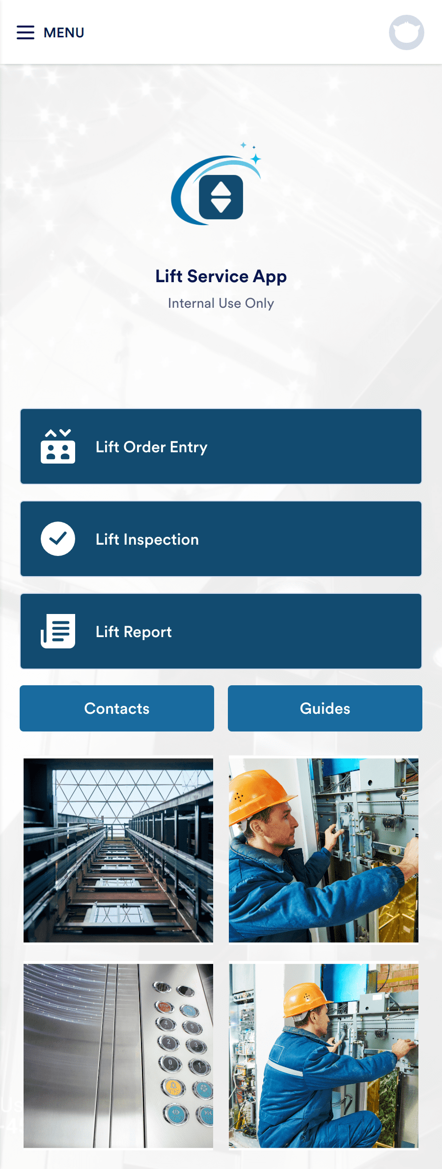 Lift Service App Template | Jotform