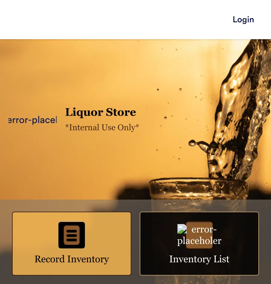 Liquor Inventory App Builder | Jotform App Templates