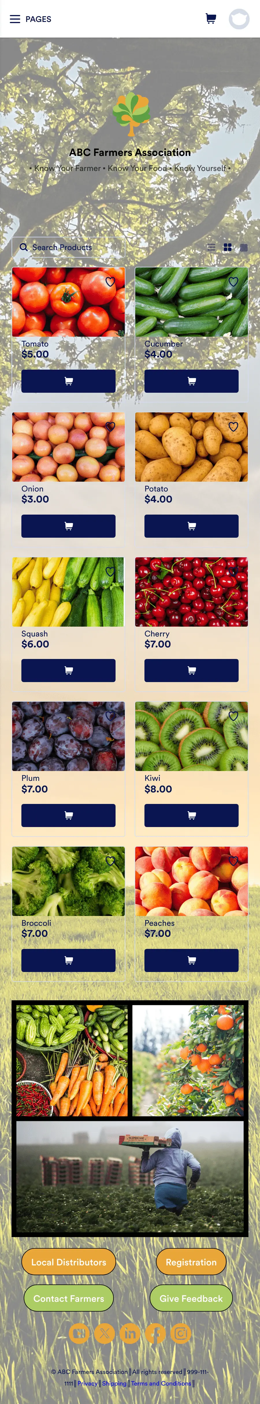 Local Food App Builder | Jotform No Code App Templates