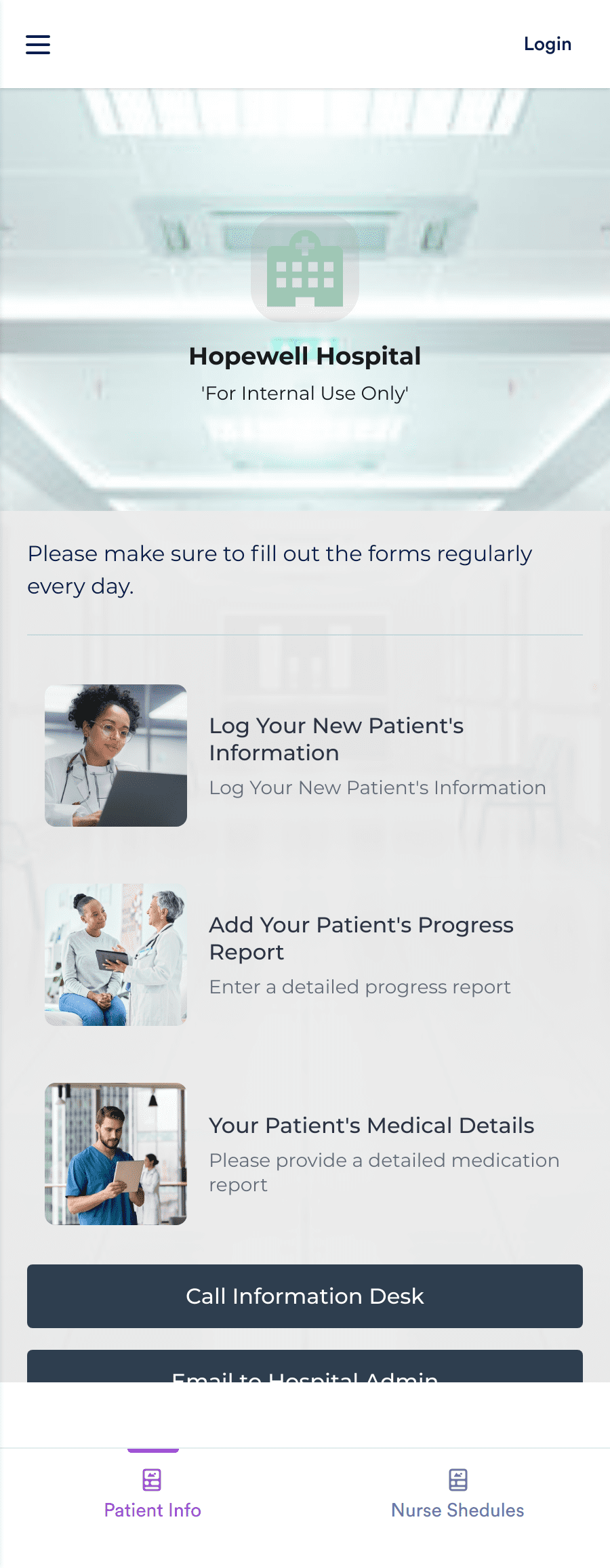 Patient Management App Template | Jotform