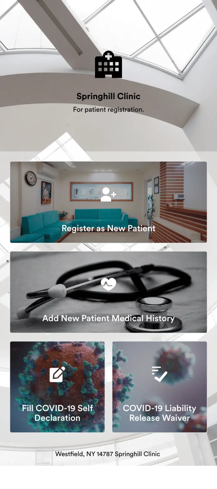 Patient Registration App Template | Jotform