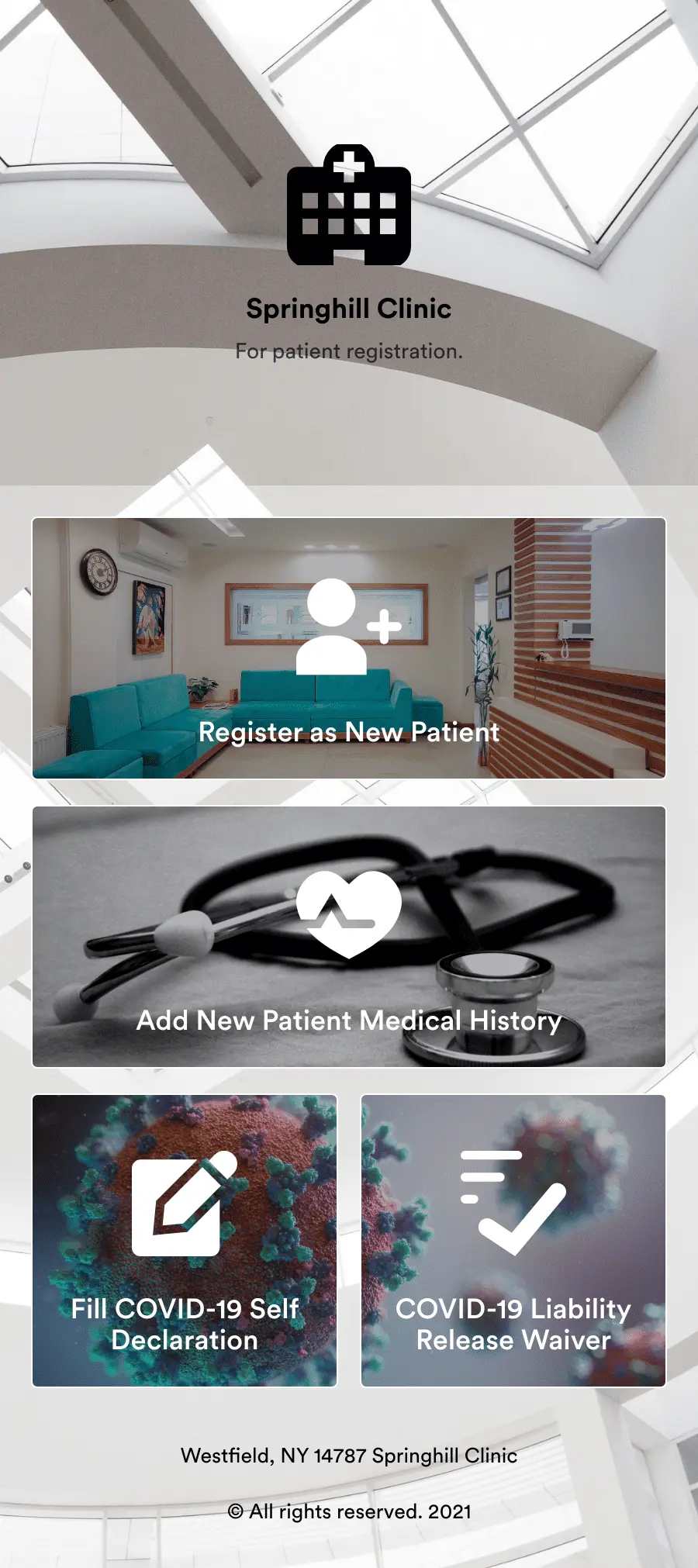 Patient Registration App Template | Jotform