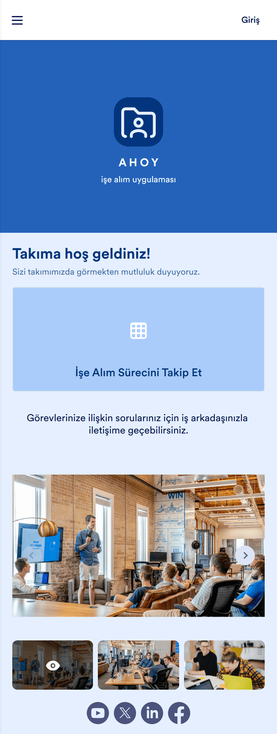 Personel İşe Alım Uygulama Șablonu | Jotform
