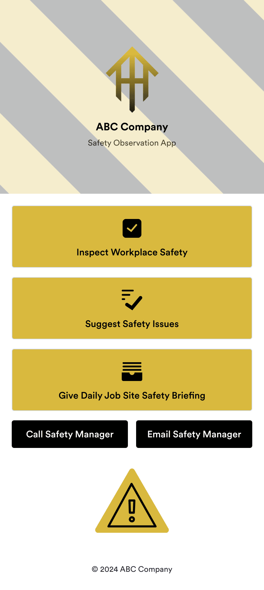 Safety Observation App Template | Jotform