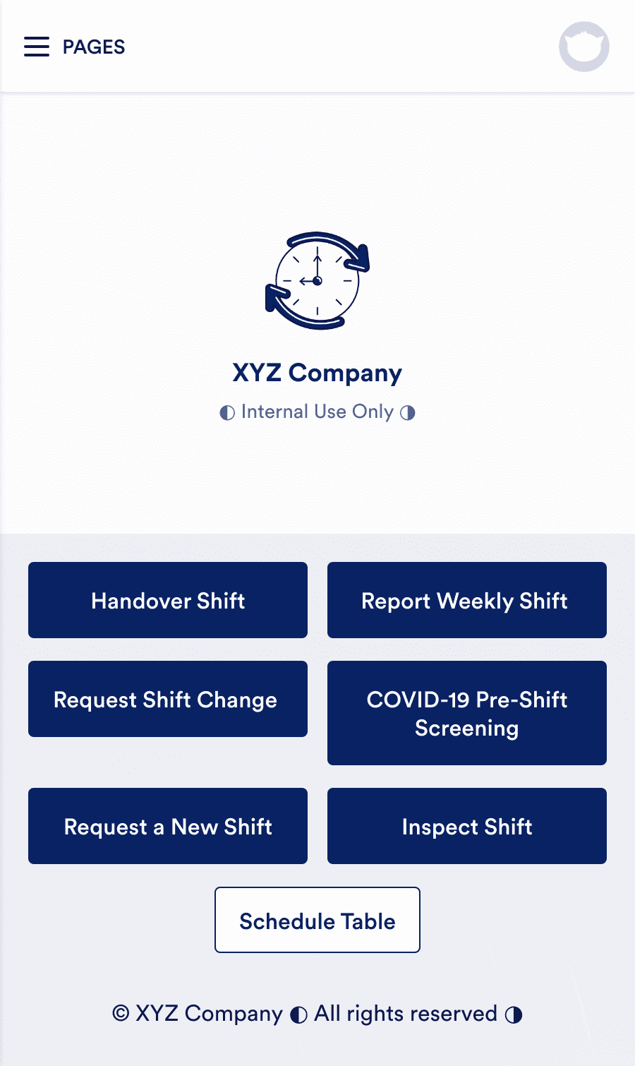Shift Management App Template | Jotform App Builder
