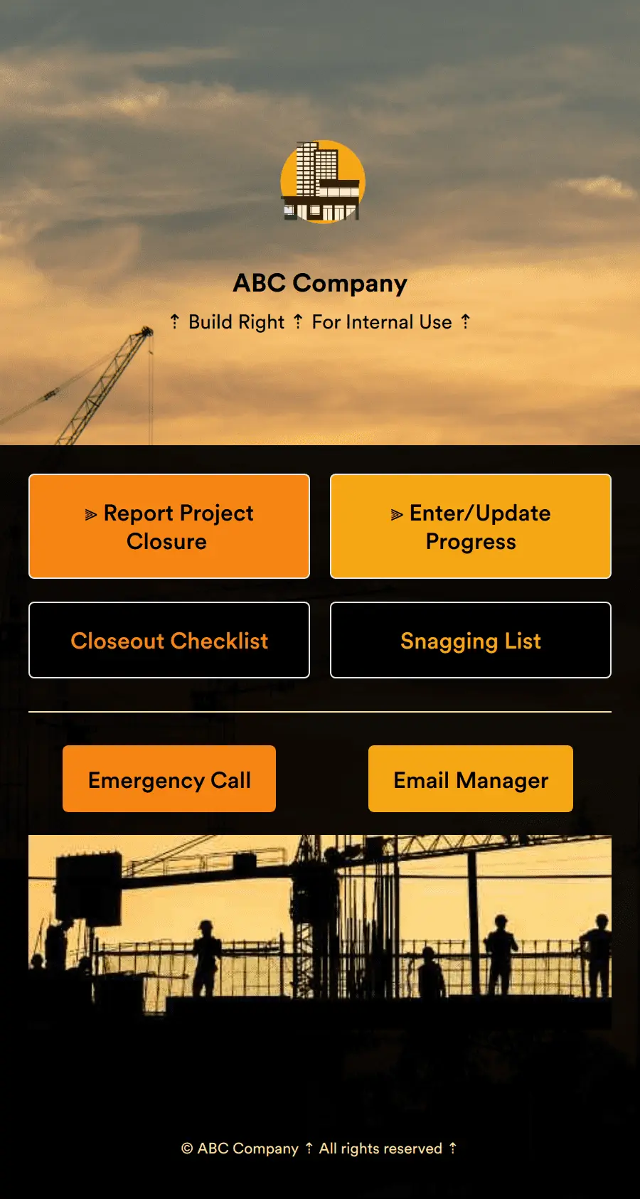 Snagging App Template | Jotform