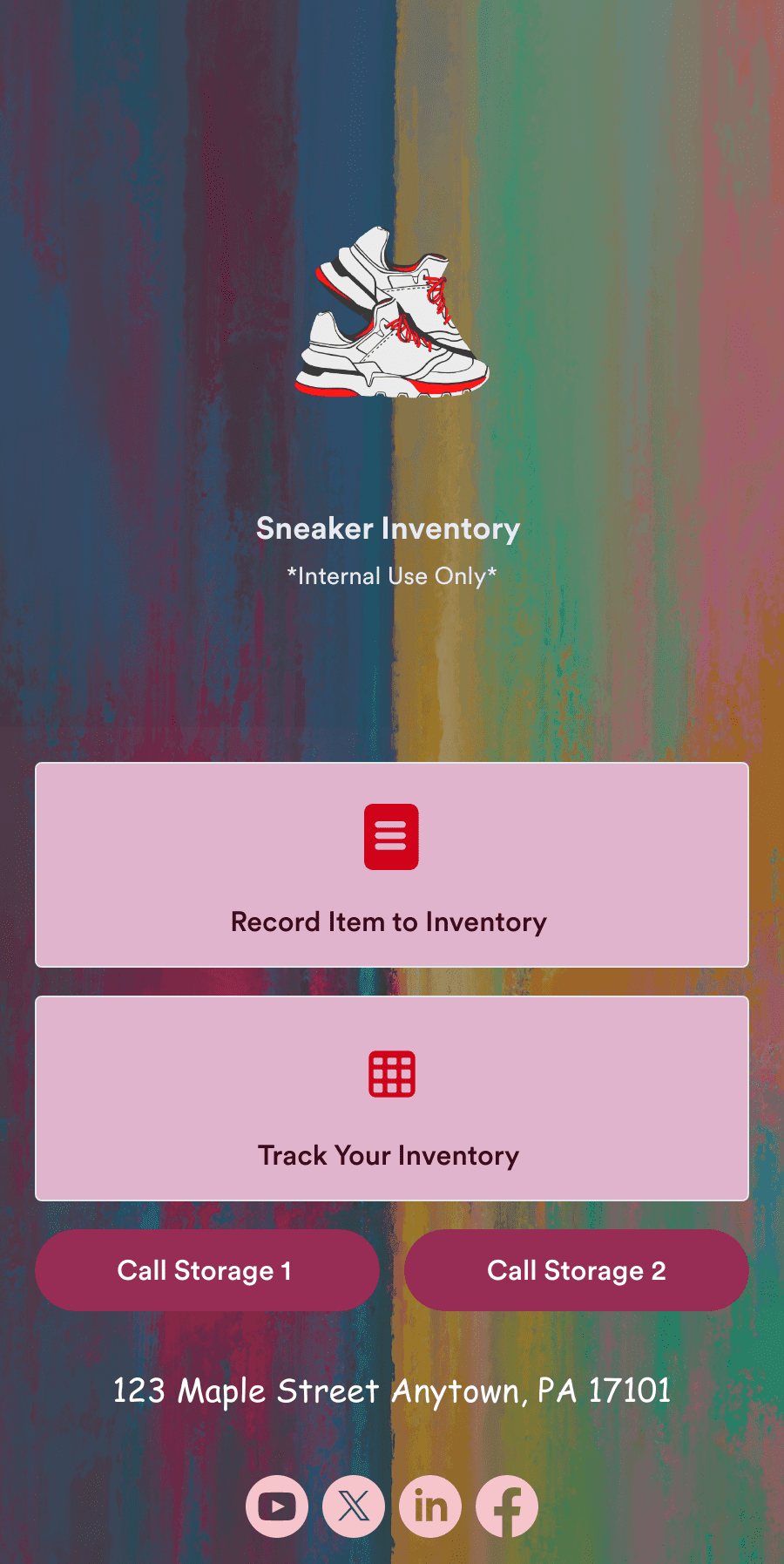 Sneaker Inventory App Template | Jotform
