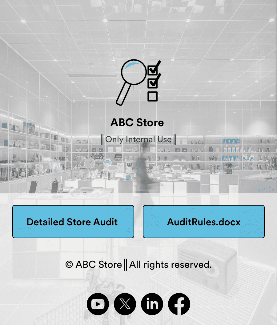 Store Audit App Template | Jotform