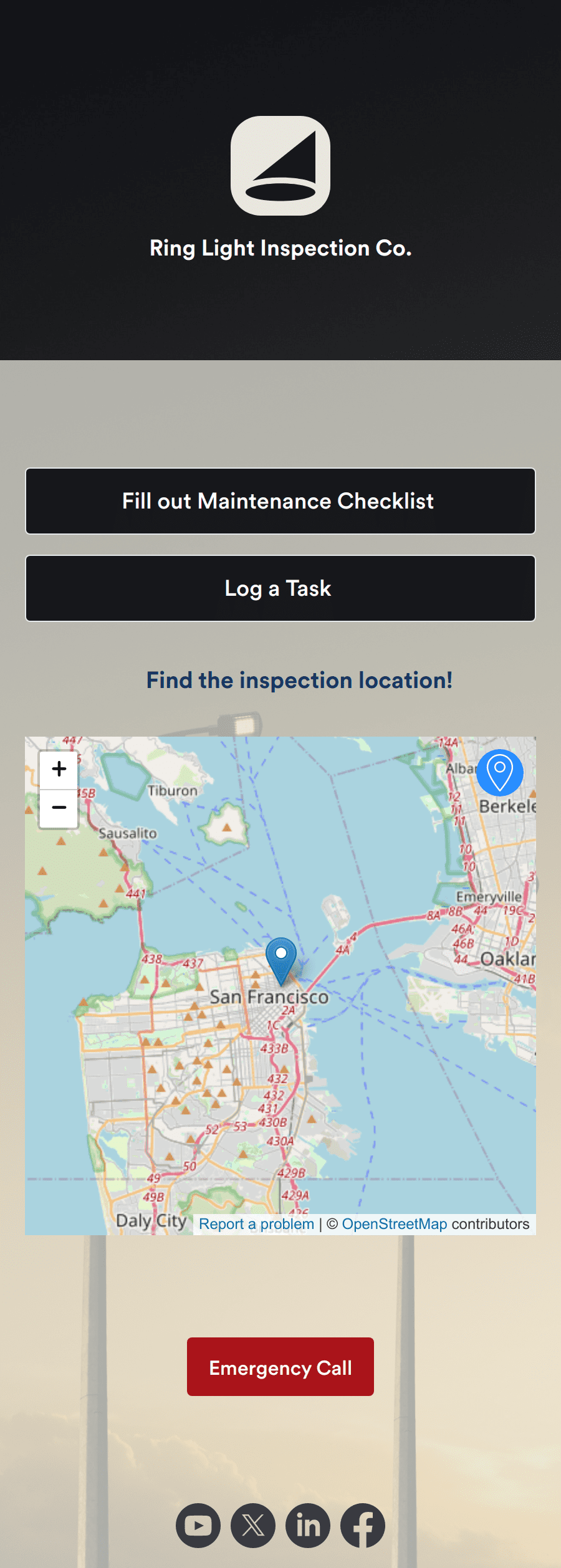 Street Light Maintenance Checklist App Template | Jotform