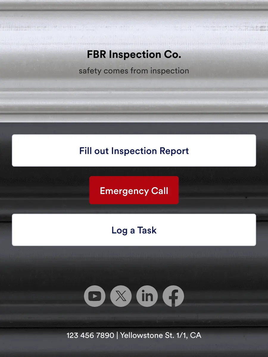 Structural Steel Inspection App Template | Jotform