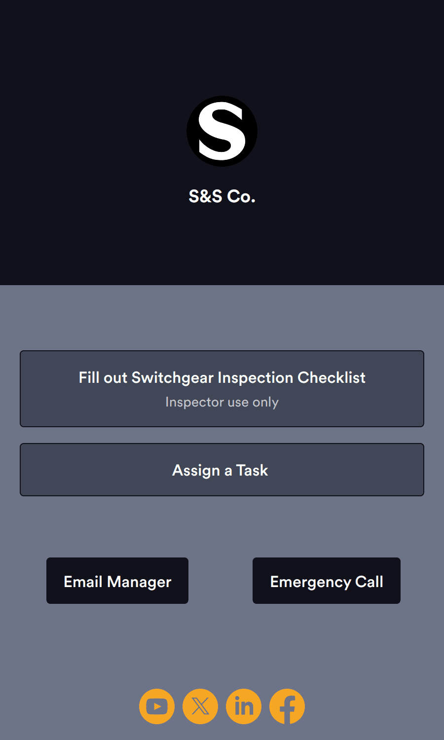 Switchgear Inspection Checklist App Template | Jotform
