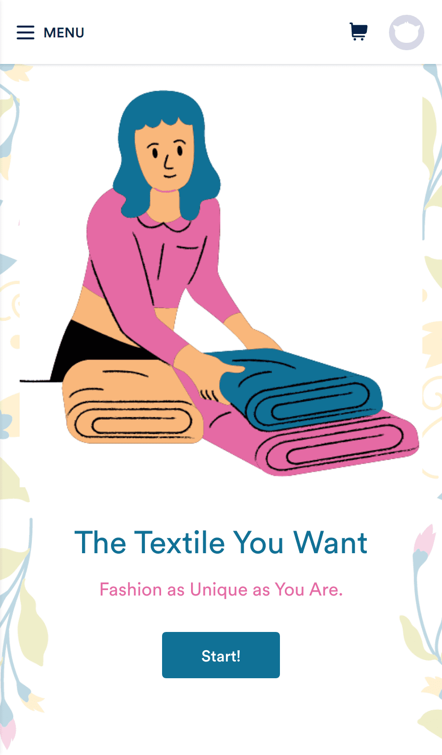 Textile App Template | Jotform