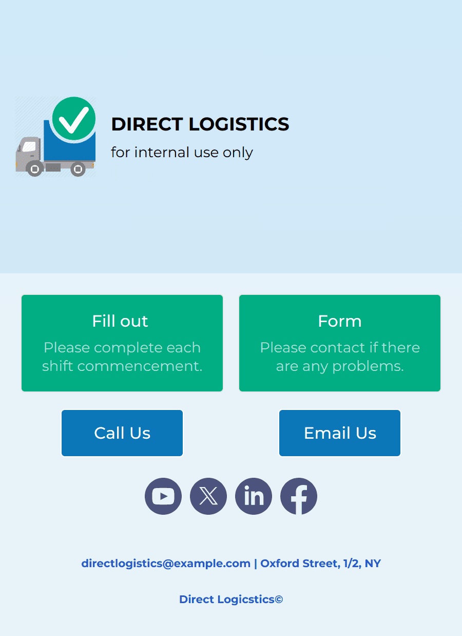Vehicle Inspection Checklist App Template | Jotform