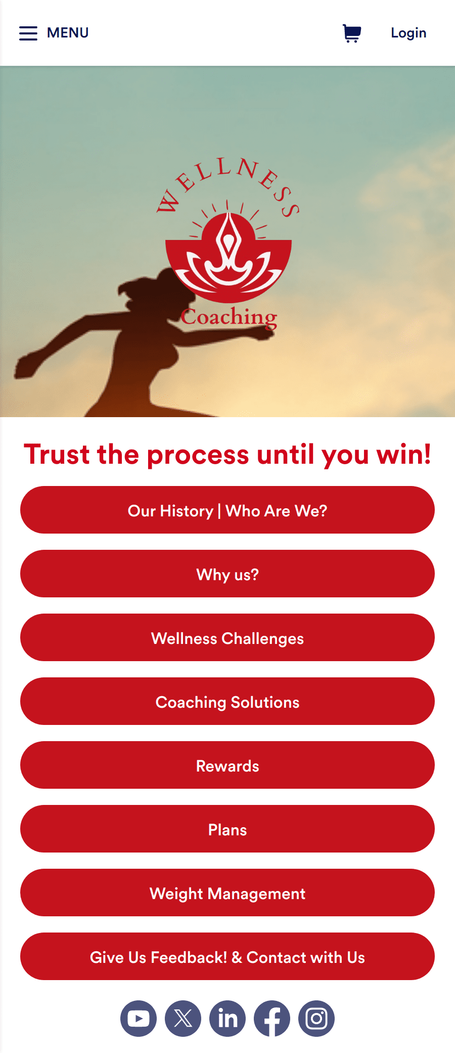 Wellness Coaching App Template | Jotform