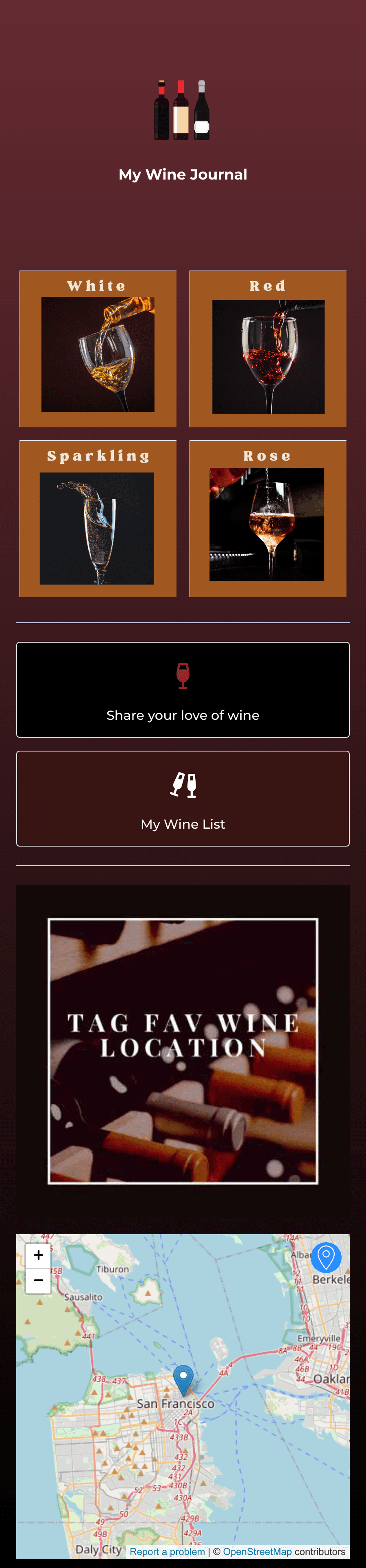 Wine Journal App Template | Jotform