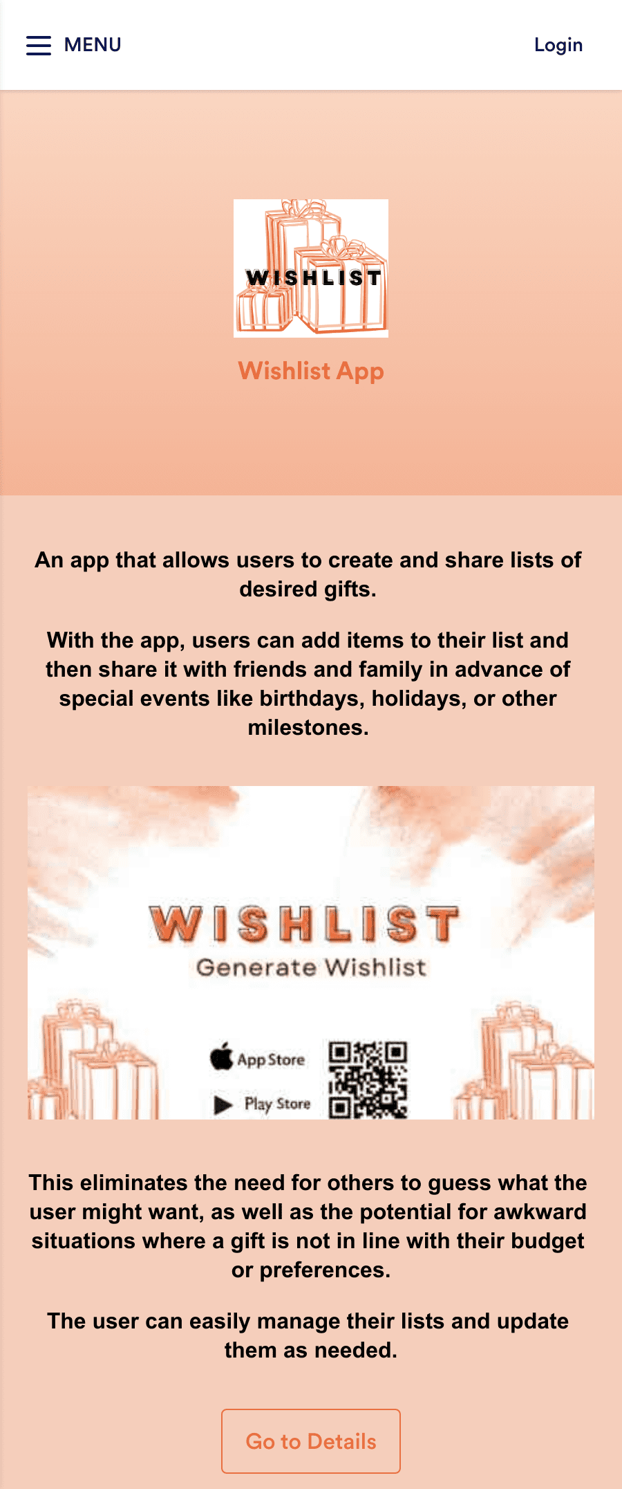 Wishlist App Template | Jotform