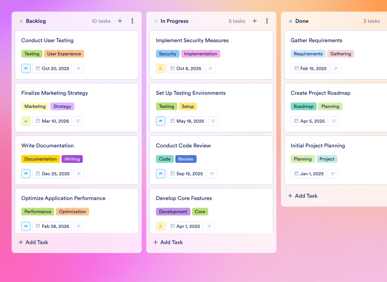 Agile Board Template | Jotform