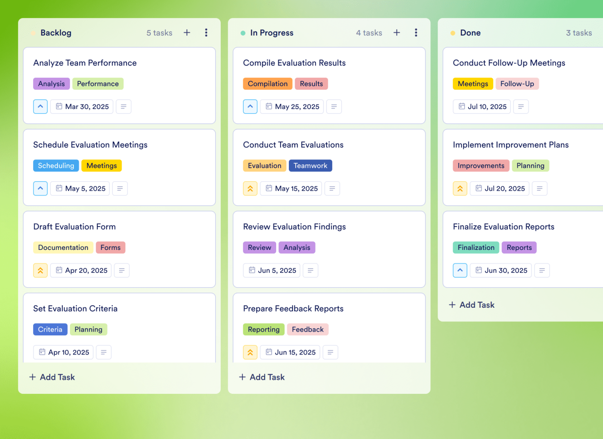 Collaboration Board Template | Jotform