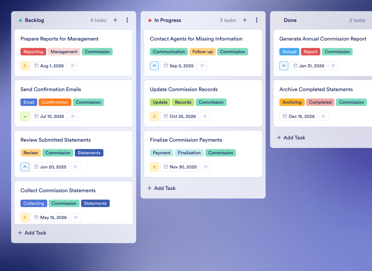 Commission Tracking Template | Jotform