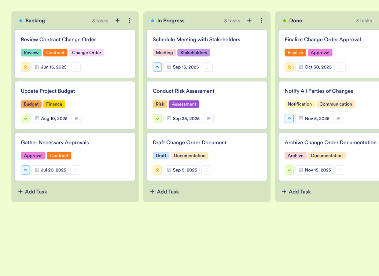 Contract Management Template | Jotform