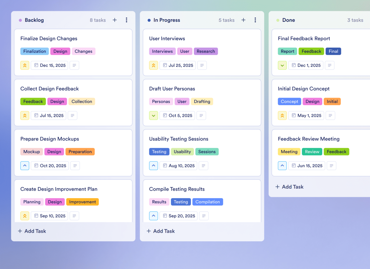 Design Project Template | Jotform