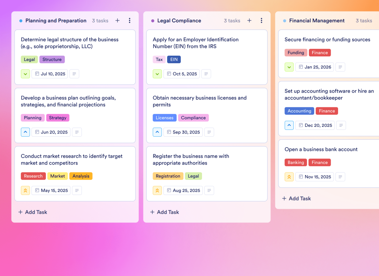 Entrepreneur Business Plan Template | Jotform