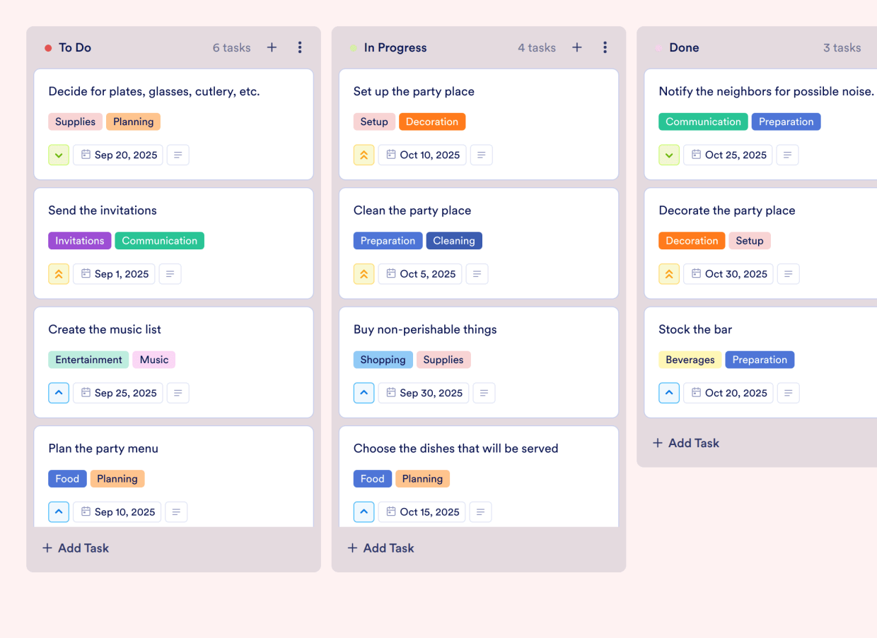 Fun Agenda Template | Jotform