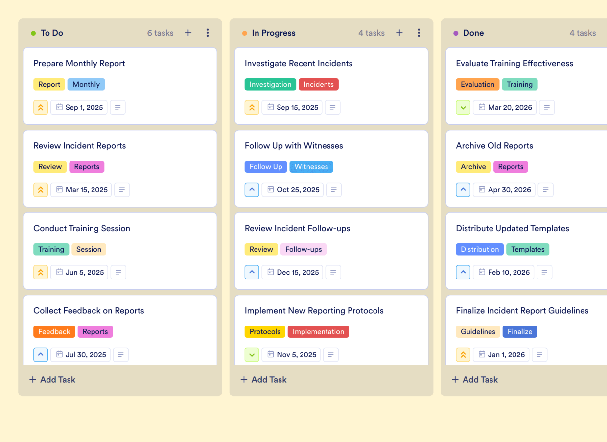 Incident Timeline Template | Jotform